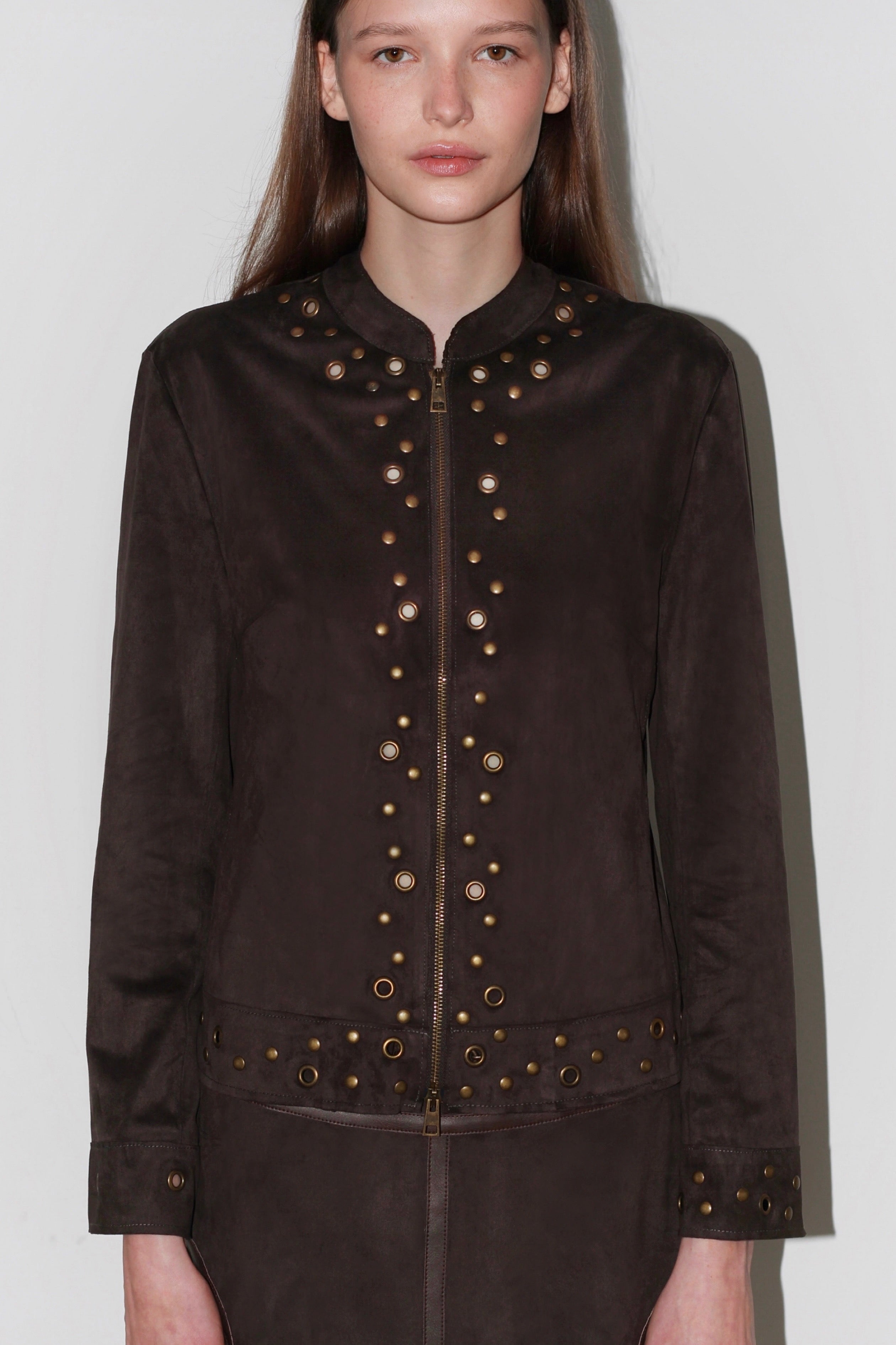 Bella Brown Jacket - Coloma's